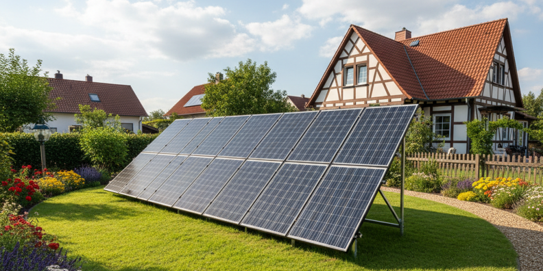 Photovoltaïque de balcon au printemps : journées plus longues, product ...